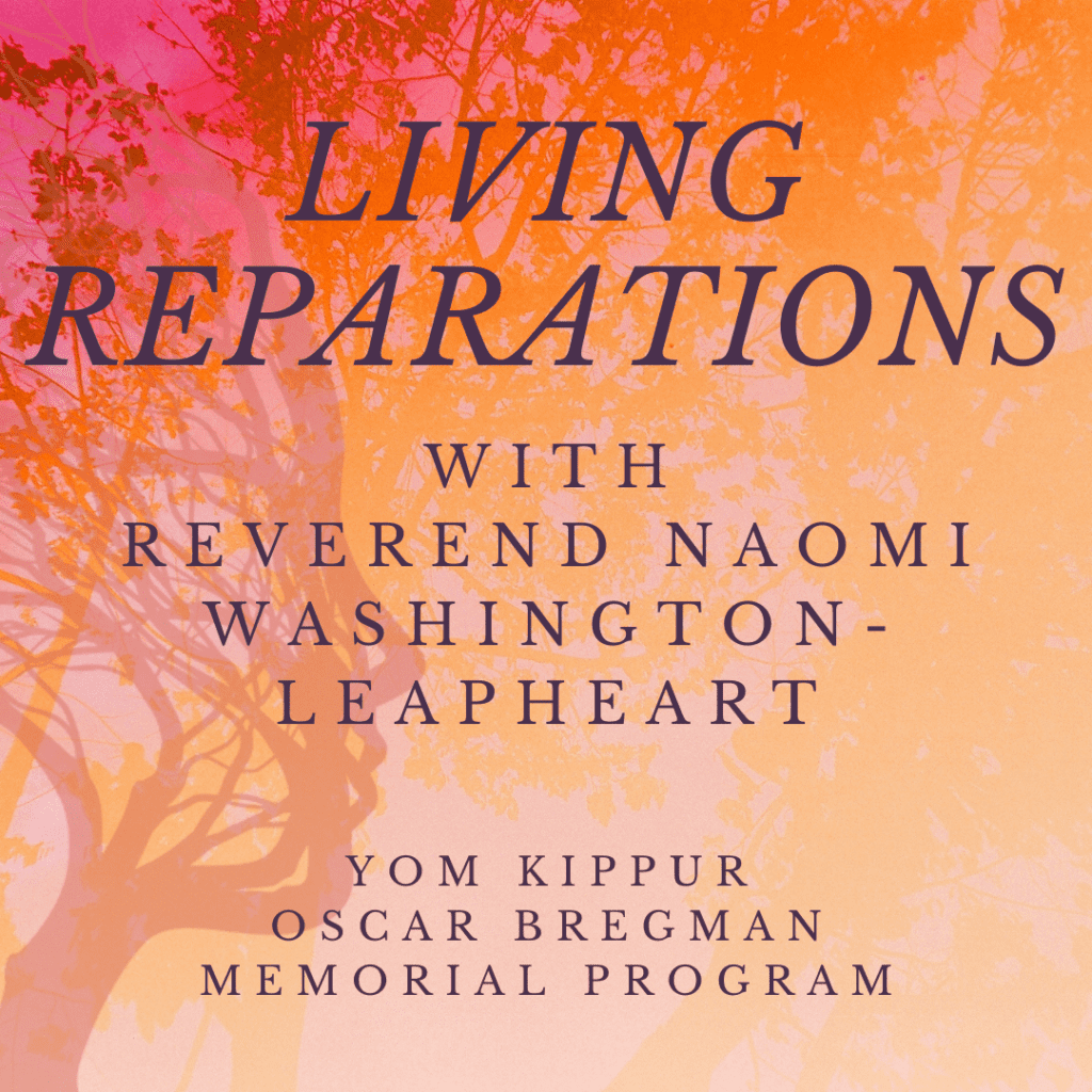 Living Reparations with Rev. Naomi Washington-Leapheart - Germantown ...