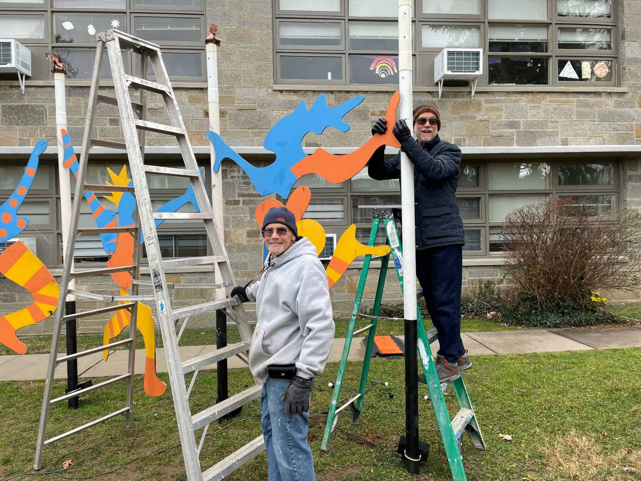 The History of GJC's Dancing Children Hanukiyah - Germantown Jewish Centre