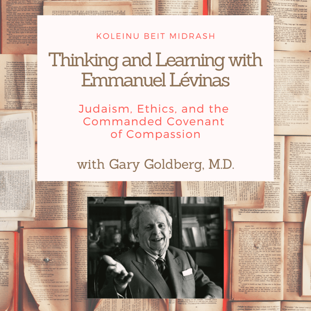Thinking and Learning with Emmanuel Lévinas - Germantown Jewish Centre