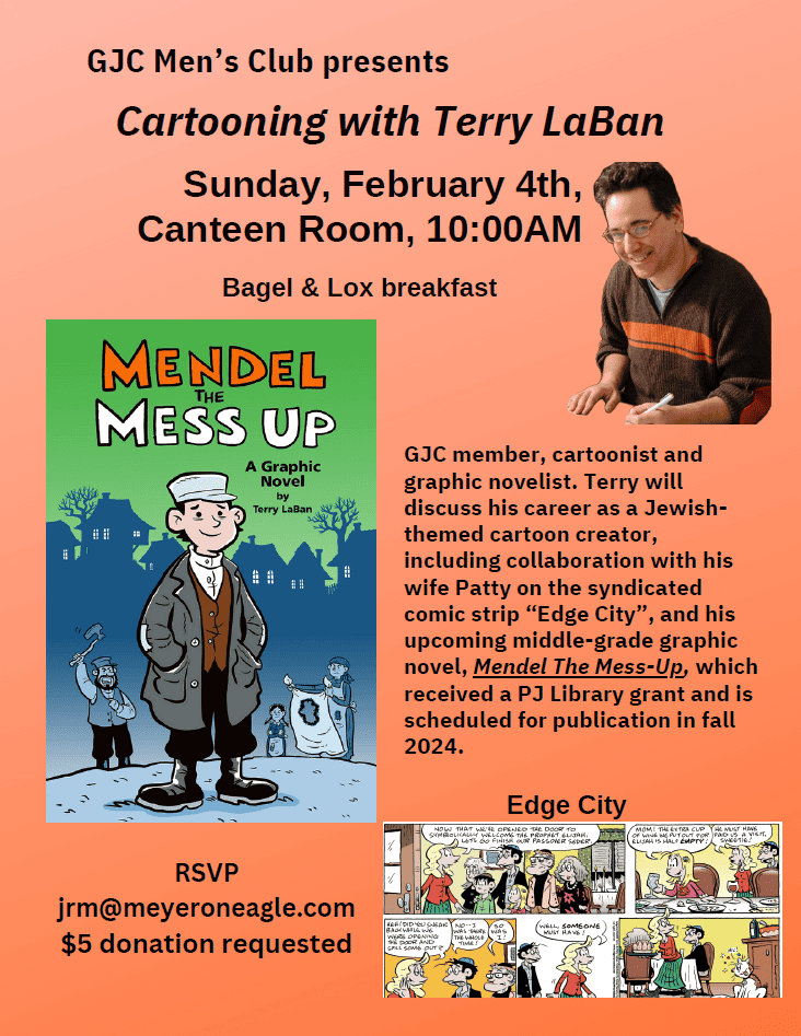 Cartooning with Terry LaBan - Germantown Jewish Centre
